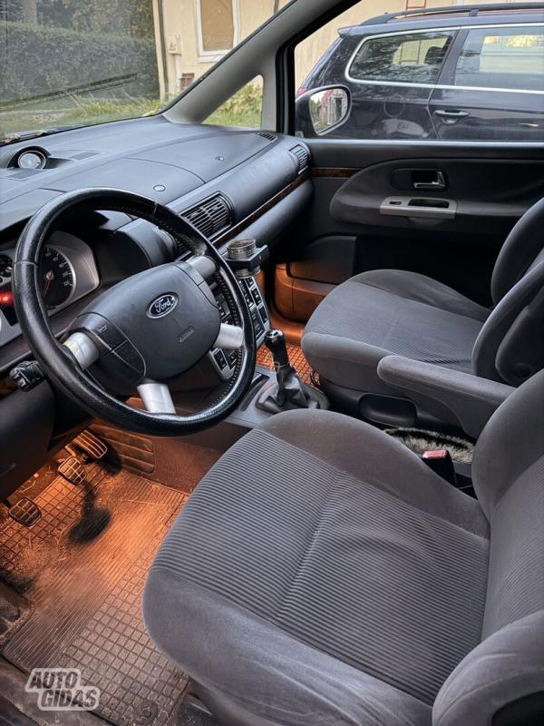 Grey Ford Galaxy 2005 in Klaipeda, with an engine capacity of 1.90 L and mileage of 342 thousand km for 950 €, photo 7 on AUTOMOTO.COM.LV