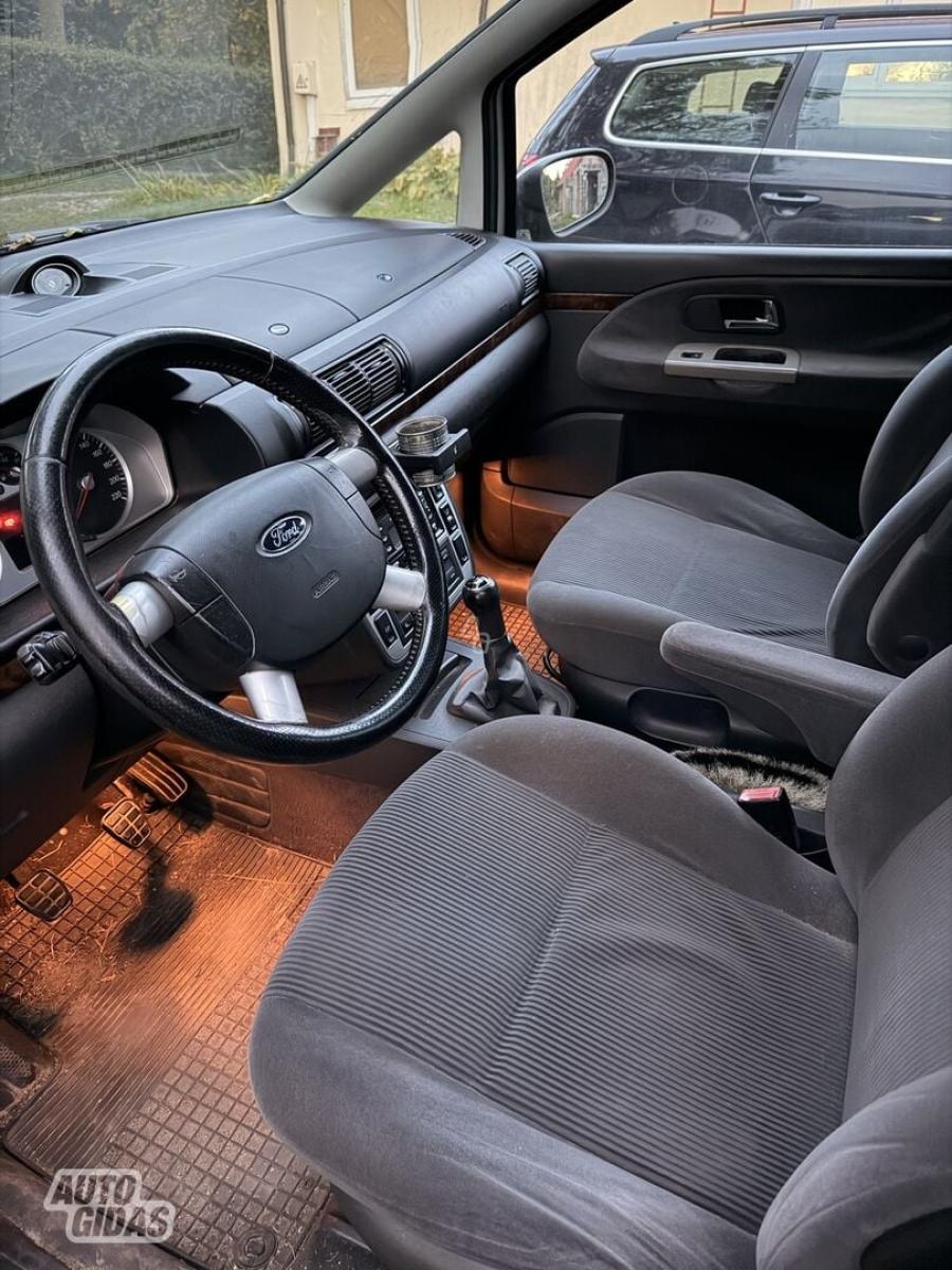 Grey Ford Galaxy 2005 in Klaipeda, with an engine capacity of 1.90 L and mileage of 342 thousand km for 950 €, photo 7 on AUTOMOTO.COM.LV