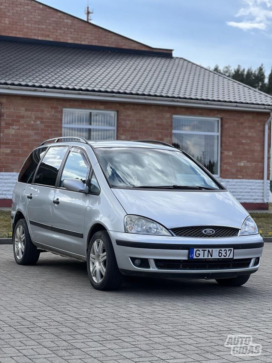 Grey Ford Galaxy 2006 in Vilnius, with an engine capacity of 1.90 L and mileage of 244 thousand km for 1350 €, photo 1 on AUTOMOTO.COM.LV