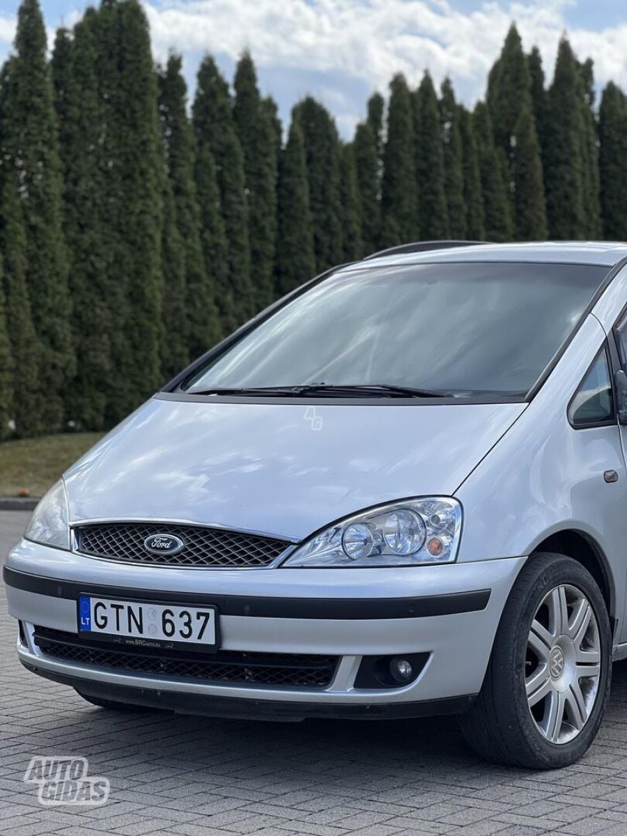 Grey Ford Galaxy 2006 in Vilnius, with an engine capacity of 1.90 L and mileage of 244 thousand km for 1350 €, photo 6 on AUTOMOTO.COM.LV
