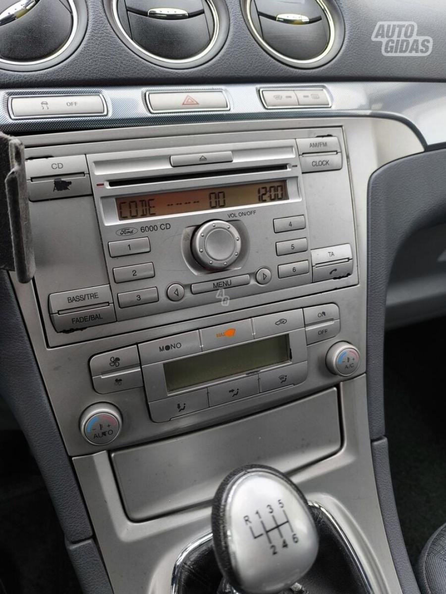 Pelēks Ford Galaxy 2006 Prienai, ar dzinēja tilpumu 2.00 L un nobraukumu 289 tūkst. km par 1900 €, foto 14 vietnē AUTOMOTO.COM.LV