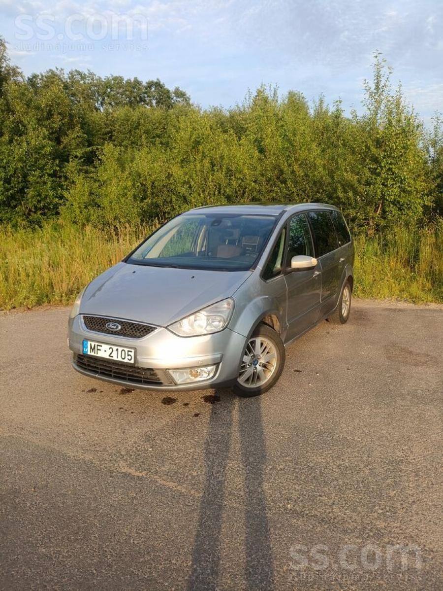 Pelēks Ford Galaxy 2006 Rēzekne, ar dzinēja tilpumu 2.00 L un nobraukumu 325 tūkst. km par 2000 €, foto 1 vietnē AUTOMOTO.COM.LV