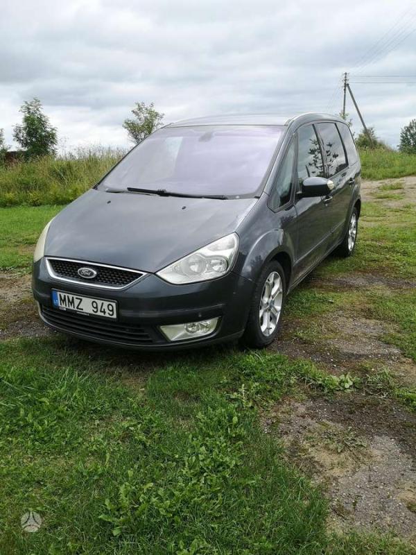 Grey Ford Galaxy 2006 in Vievis, with an engine capacity of 1.75 L and mileage of 386 thousand km for 1500 €, photo 1 on AUTOMOTO.COM.LV