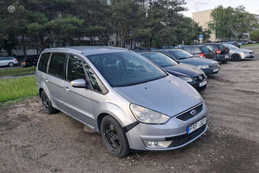 Grey Ford Galaxy 2006 in Kaunas, with an engine capacity of 2.00 L and mileage of 375 thousand km for 1895 €, photo 12 on AUTOMOTO.COM.LV