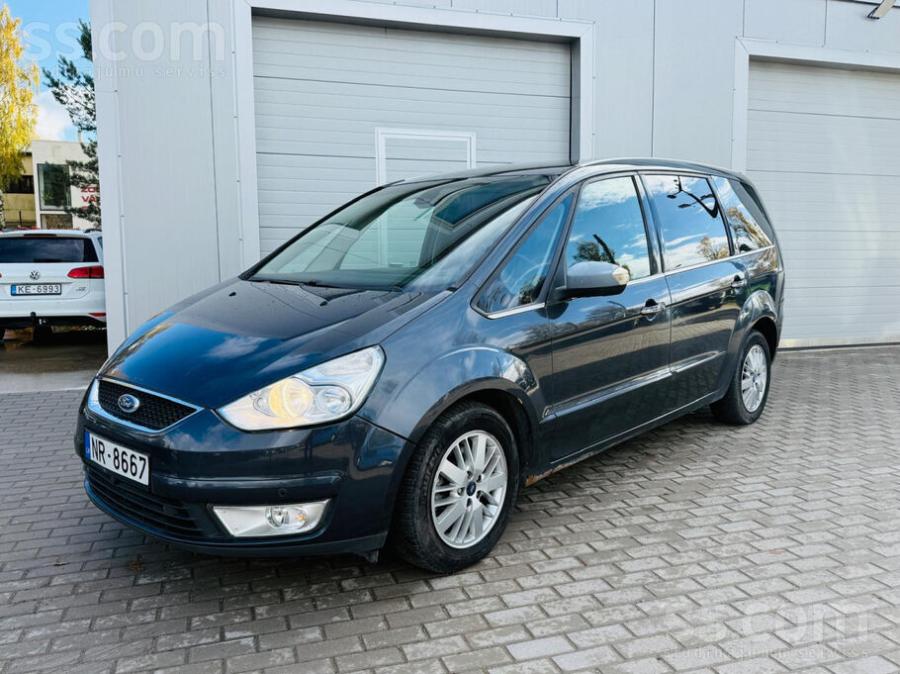 Grey Ford Galaxy 2007 in Riga, with an engine capacity of 2.00 L and mileage of 217 thousand km for 2800 €, photo 1 on AUTOMOTO.COM.LV