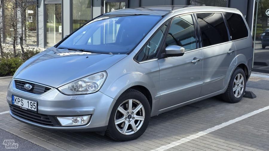 Pelēks Ford Galaxy 2008 Viļņa, ar dzinēja tilpumu 2.00 L un nobraukumu 290 tūkst. km par 3500 €, foto 3 vietnē AUTOMOTO.COM.LV