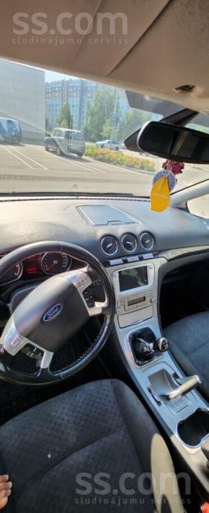 Pelēks Ford Galaxy 2008 Rīga, ar dzinēja tilpumu 2.00 L un nobraukumu 372 tūkst. km par 4500 €, foto 6 vietnē AUTOMOTO.COM.LV