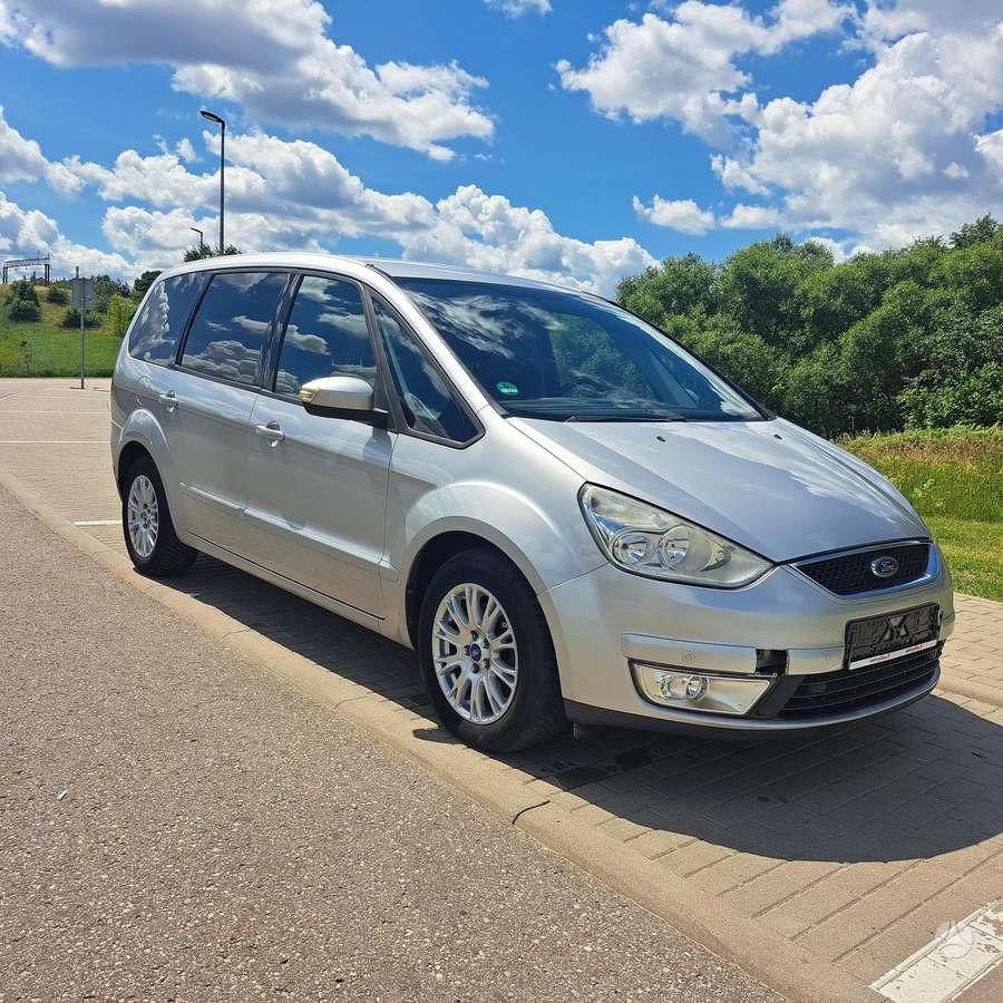 Grey Ford Galaxy 2008 in Vilnius, with an engine capacity of 2.00 L and mileage of 244 thousand km for 3750 €, photo 12 on AUTOMOTO.COM.LV