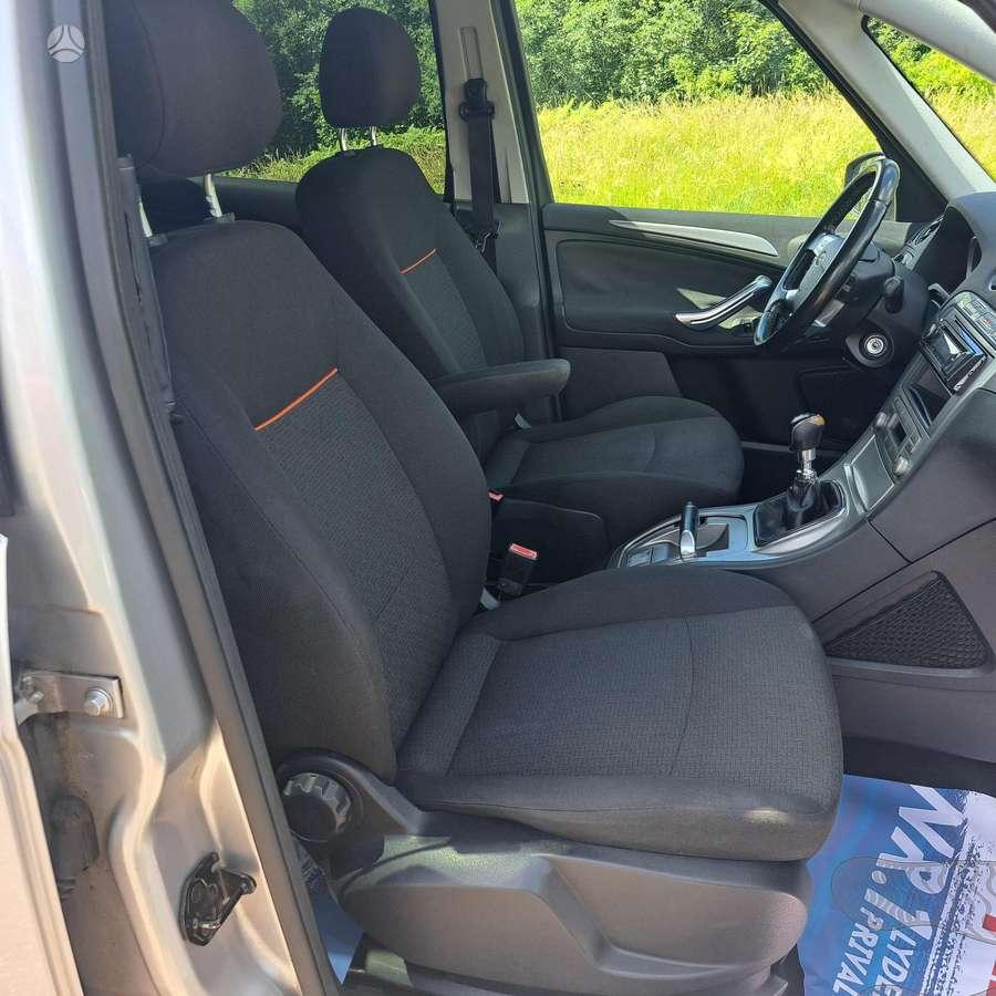 Grey Ford Galaxy 2008 in Vilnius, with an engine capacity of 2.00 L and mileage of 244 thousand km for 3750 €, photo 16 on AUTOMOTO.COM.LV