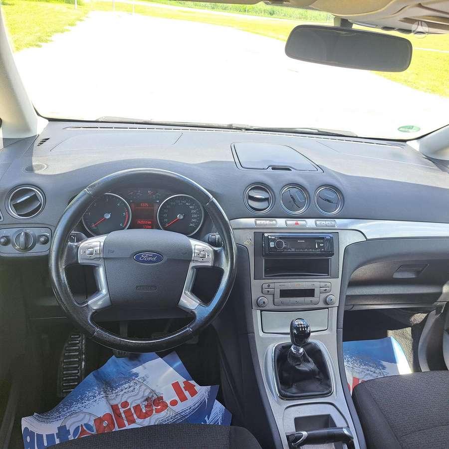 Grey Ford Galaxy 2008 in Vilnius, with an engine capacity of 2.00 L and mileage of 244 thousand km for 3750 €, photo 19 on AUTOMOTO.COM.LV