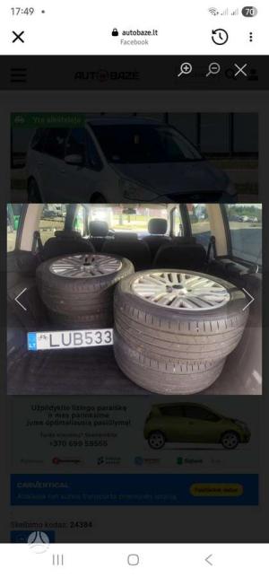 Grey Ford Galaxy 2008 in Siauliai, with an engine capacity of 2.00 L and mileage of 304 thousand km for 3200 €, photo 16 on AUTOMOTO.COM.LV