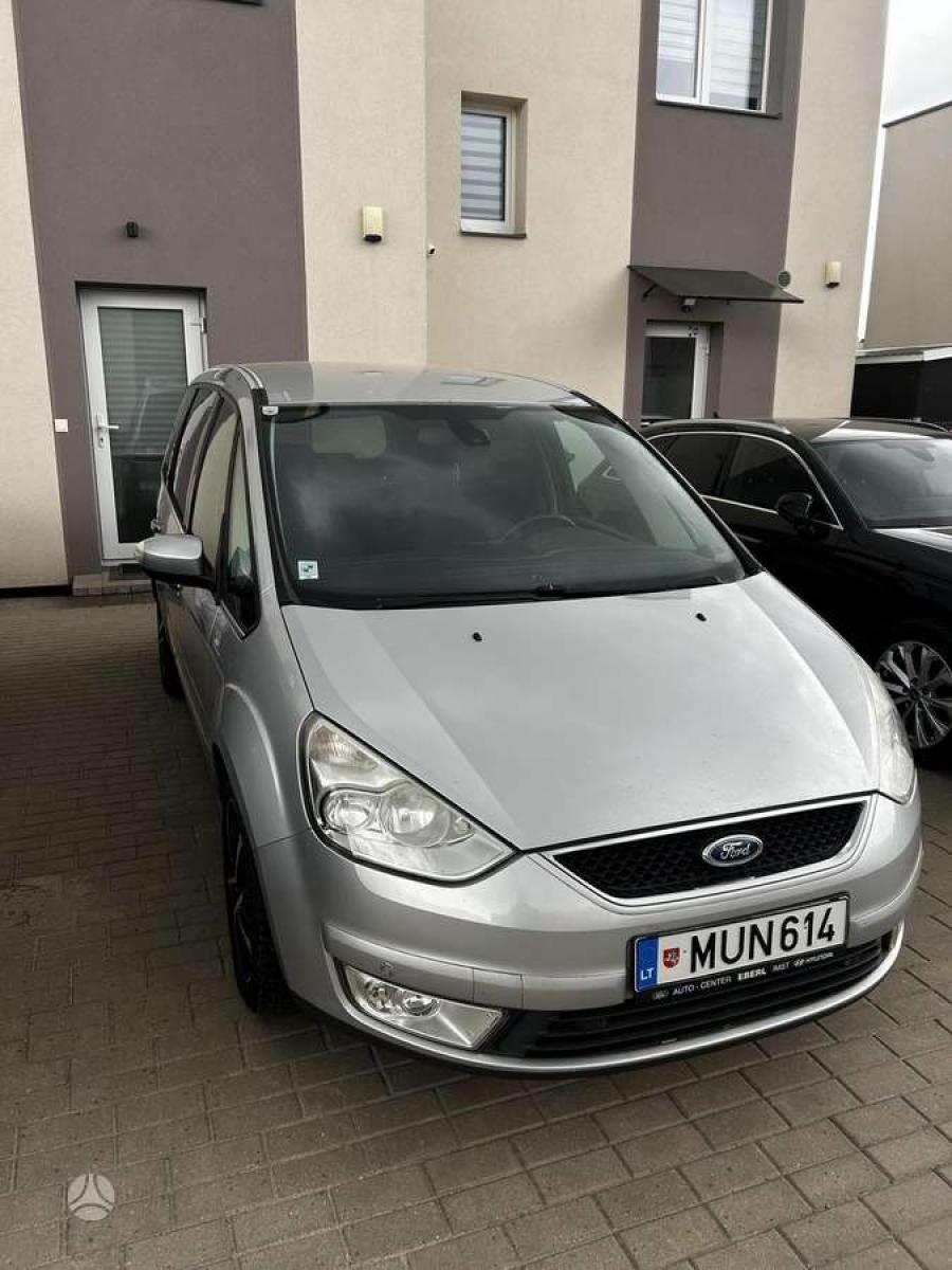 Pelēks Ford Galaxy 2008 Kauņa, ar dzinēja tilpumu 2.00 L un nobraukumu 284 tūkst. km par 2800 €, foto 1 vietnē AUTOMOTO.COM.LV