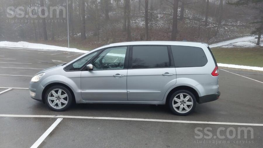 Grey Ford Galaxy 2009 in Aluksne, with an engine capacity of 1.80 L and mileage of 0 thousand km for 1900 €, photo 9 on AUTOMOTO.COM.LV