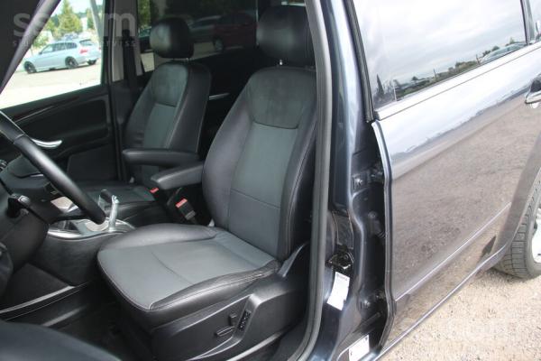 Pelēks Ford Galaxy 2009 Tukums, ar dzinēja tilpumu 1.80 L un nobraukumu 256 tūkst. km par 6200 €, foto 9 vietnē AUTOMOTO.COM.LV