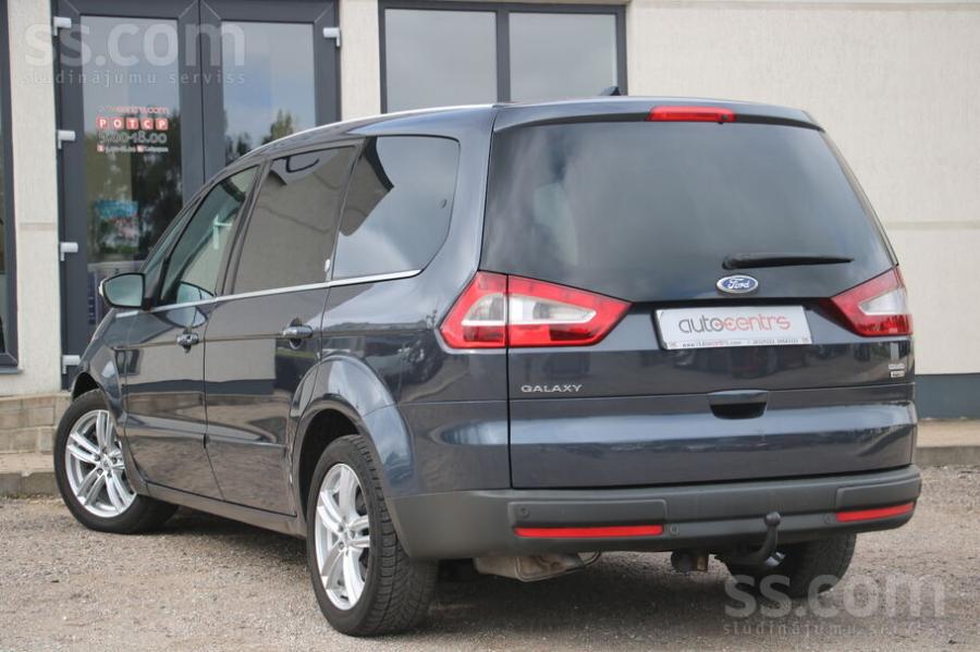 Grey Ford Galaxy 2009 in Tukums, with an engine capacity of 1.80 L and mileage of 256 thousand km for 6200 €, photo 6 on AUTOMOTO.COM.LV