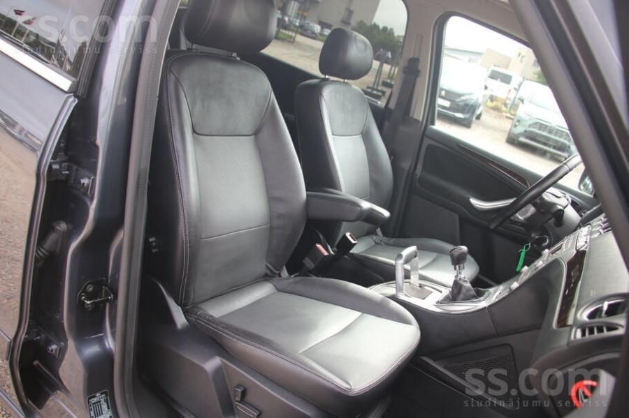Grey Ford Galaxy 2009 in Tukums, with an engine capacity of 1.80 L and mileage of 256 thousand km for 6200 €, photo 14 on AUTOMOTO.COM.LV