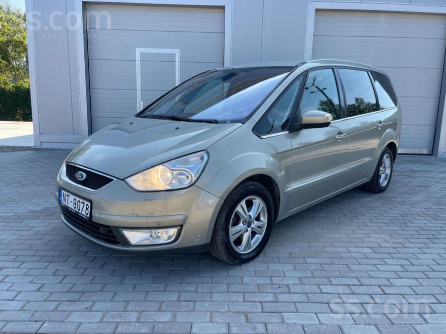 Pelēks Ford Galaxy 2009 Rīga, ar dzinēja tilpumu 2.00 L un nobraukumu 297 tūkst. km par 2500 €, foto 1 vietnē AUTOMOTO.COM.LV