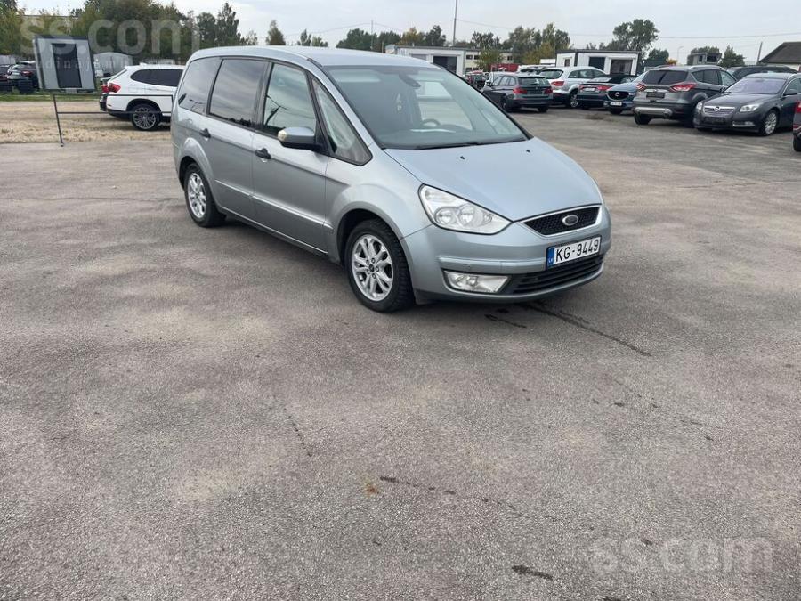 Grey Ford Galaxy 2009 in Riga, with an engine capacity of 2.00 L and mileage of 0 thousand km for 3499 €, photo 6 on AUTOMOTO.COM.LV