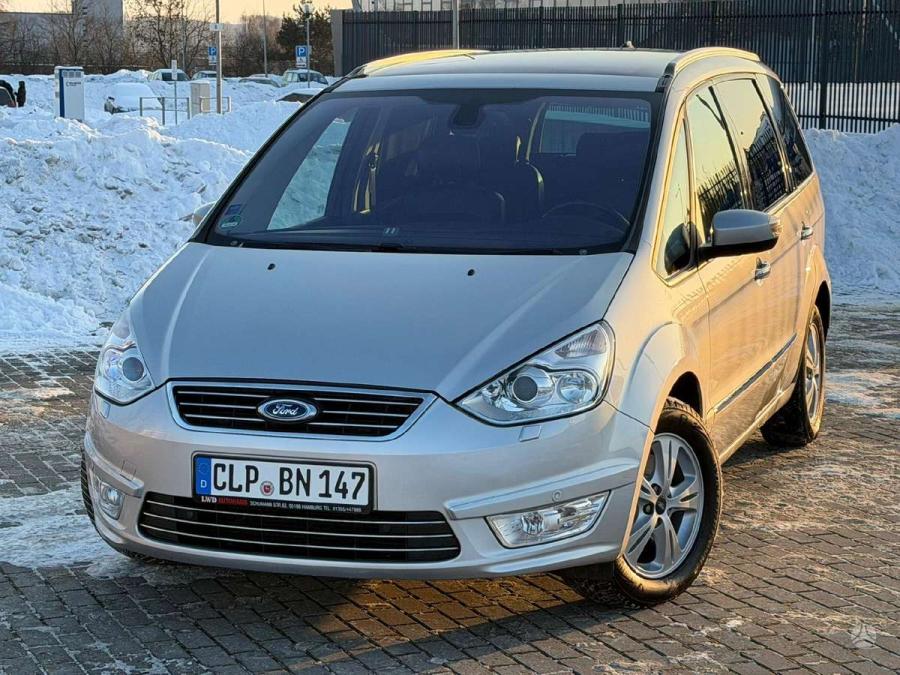 Pelēks Ford Galaxy 2011 Jonava, ar dzinēja tilpumu 2.18 L un nobraukumu 300 tūkst. km par 5999 €, foto 1 vietnē AUTOMOTO.COM.LV