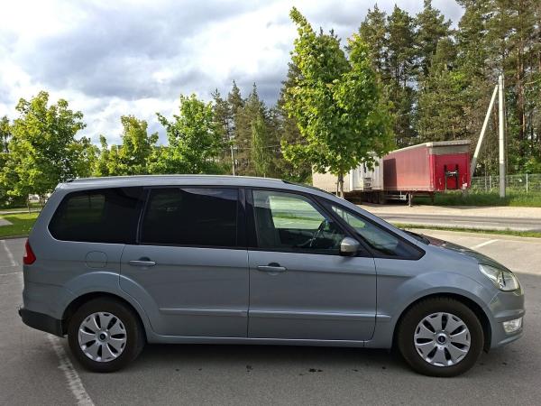 Grey Ford Galaxy 2011 in Vilnius, with an engine capacity of 2.00 L and mileage of 265 thousand km for 4950 €, photo 9 on AUTOMOTO.COM.LV