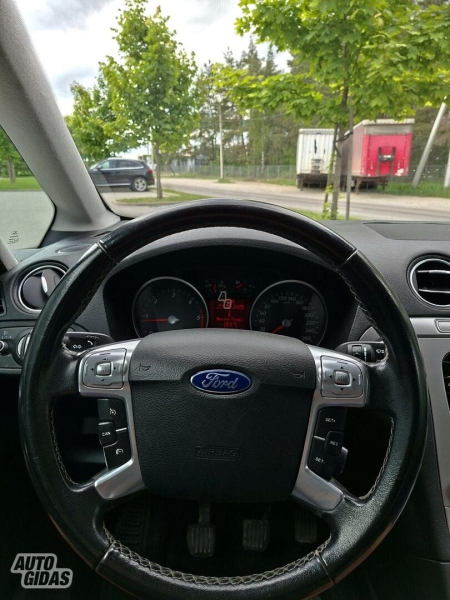 Grey Ford Galaxy 2011 in Vilnius, with an engine capacity of 2.00 L and mileage of 265 thousand km for 4950 €, photo 21 on AUTOMOTO.COM.LV