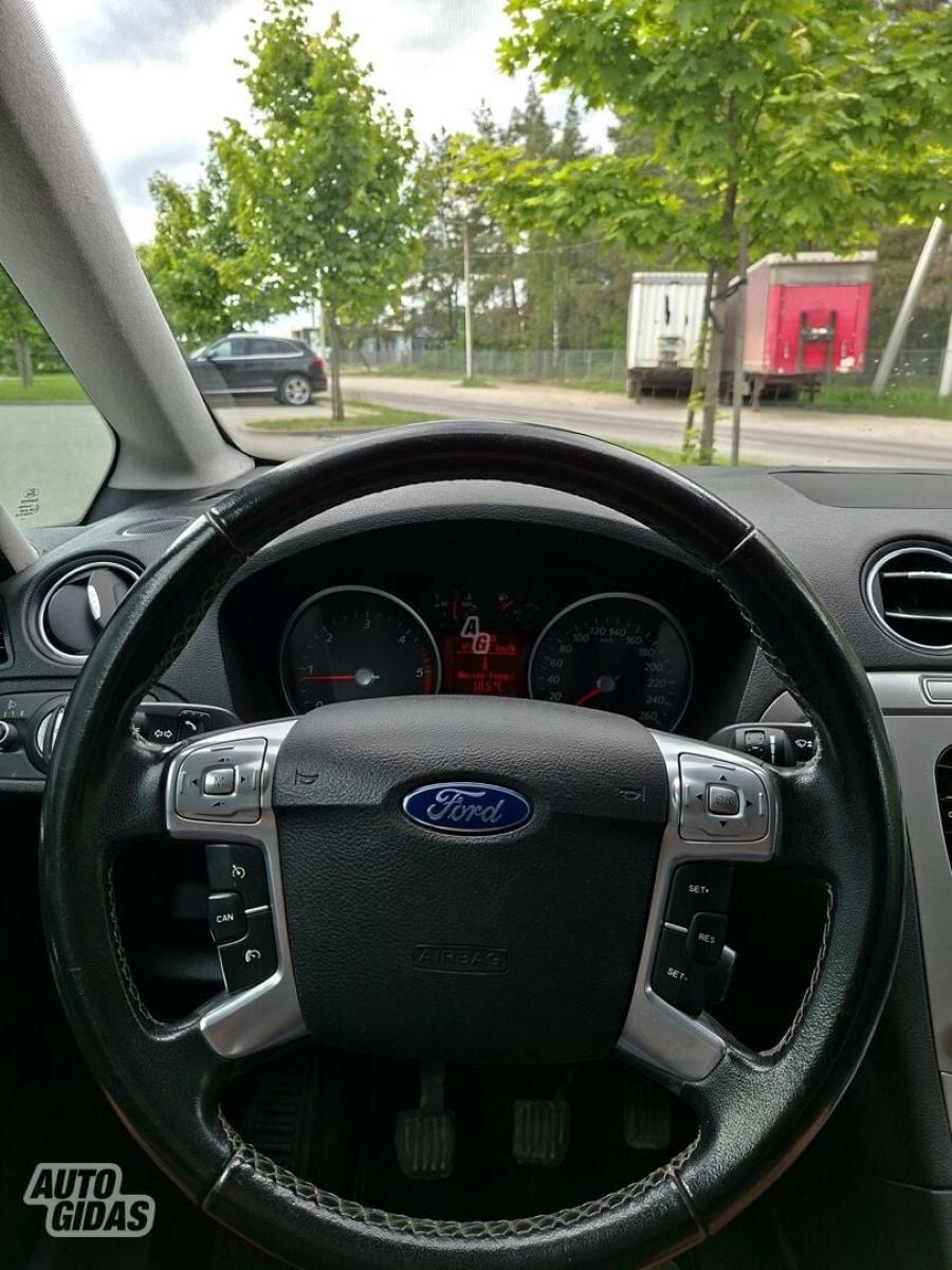 Grey Ford Galaxy 2011 in Vilnius, with an engine capacity of 2.00 L and mileage of 265 thousand km for 4950 €, photo 21 on AUTOMOTO.COM.LV