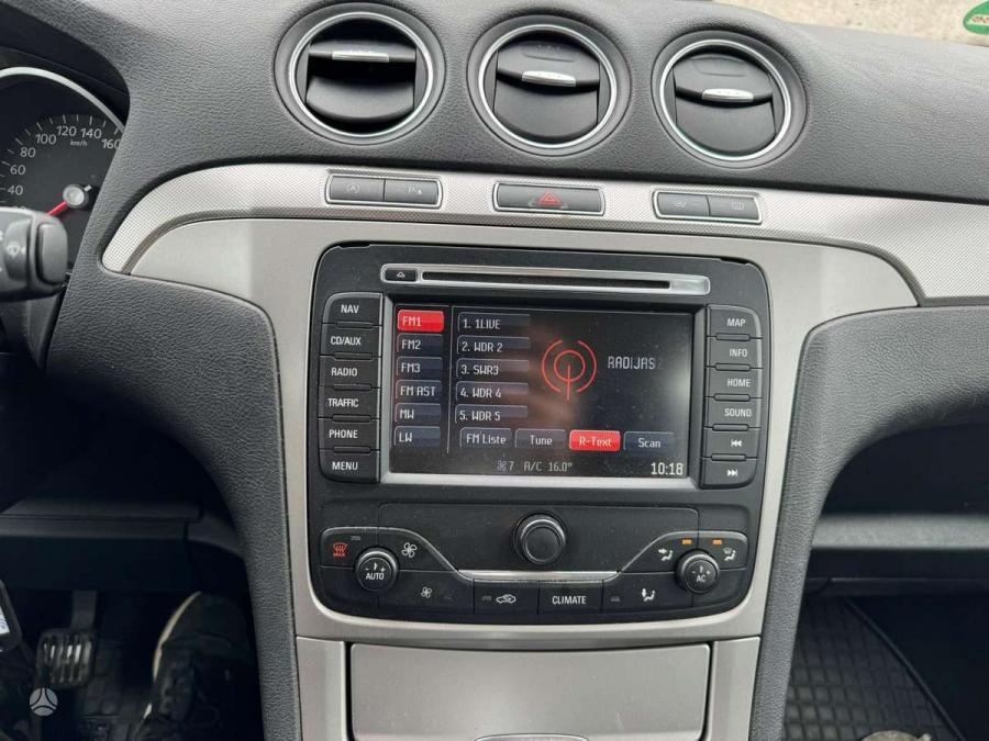 Grey Ford Galaxy 2011 in Jurbarkas, with an engine capacity of 1.56 L and mileage of 247 thousand km for 5450 €, photo 14 on AUTOMOTO.COM.LV