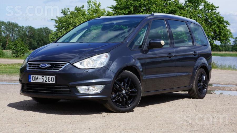 Grey Ford Galaxy 2011 in Jurmala, with an engine capacity of 2.00 L and mileage of 340 thousand km for 4600 €, photo 1 on AUTOMOTO.COM.LV