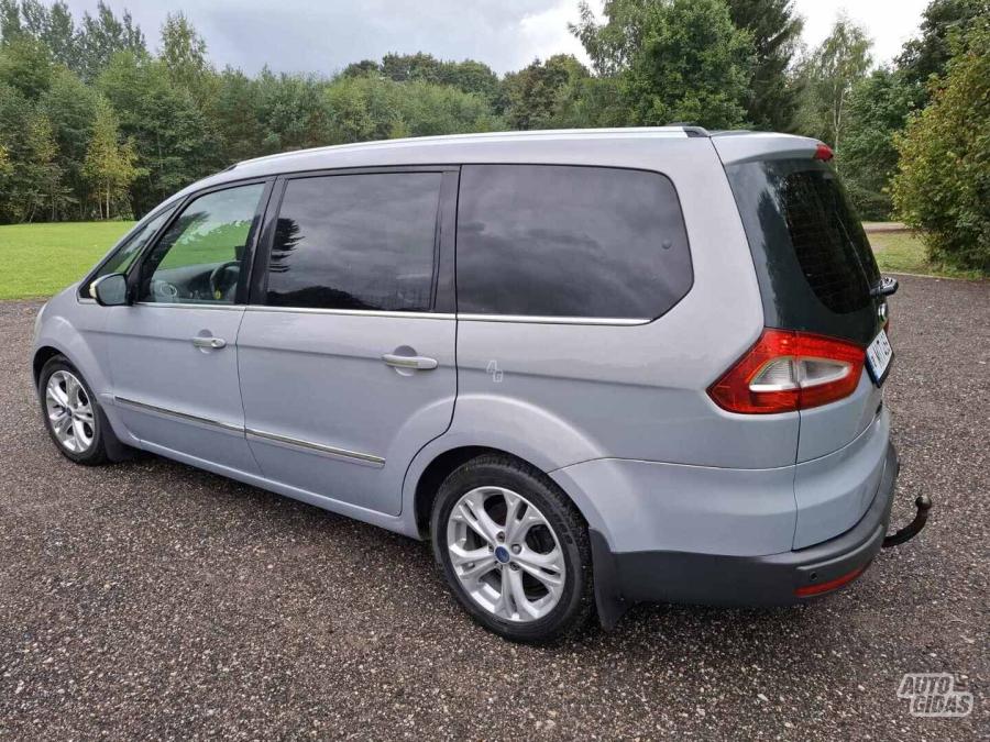 Grey Ford Galaxy 2011 in Vilnius, with an engine capacity of 1.60 L and mileage of 185 thousand km for 7500 €, photo 6 on AUTOMOTO.COM.LV