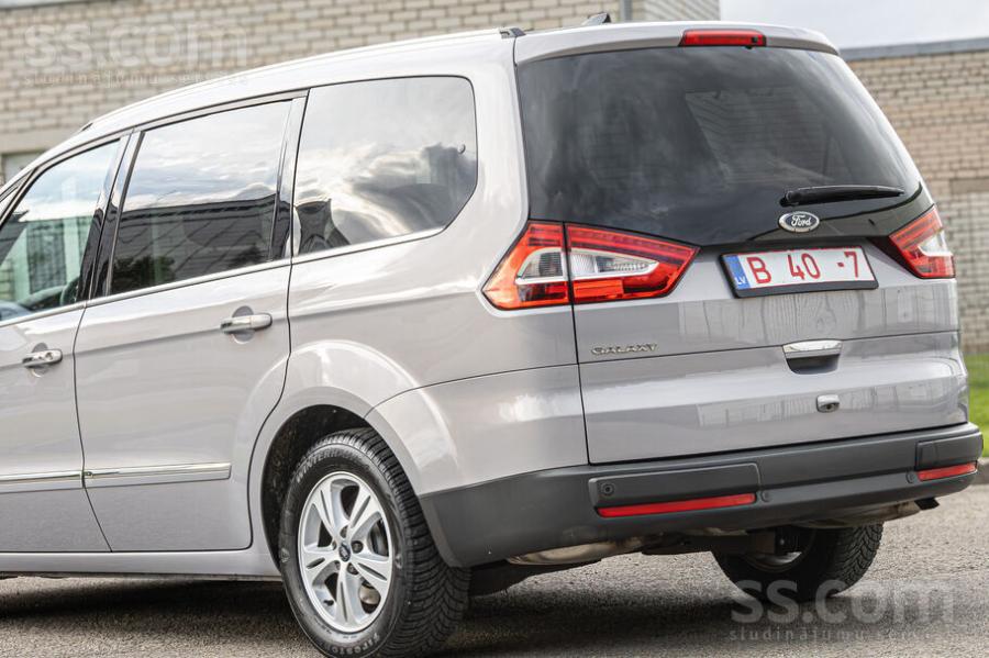 Pelēks Ford Galaxy 2011 Tukums, ar dzinēja tilpumu 2.20 L un nobraukumu 289 tūkst. km par 7790 €, foto 7 vietnē AUTOMOTO.COM.LV