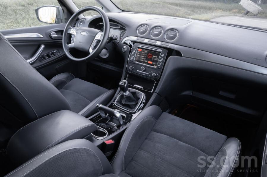 Pelēks Ford Galaxy 2011 Tukums, ar dzinēja tilpumu 2.20 L un nobraukumu 289 tūkst. km par 7790 €, foto 23 vietnē AUTOMOTO.COM.LV