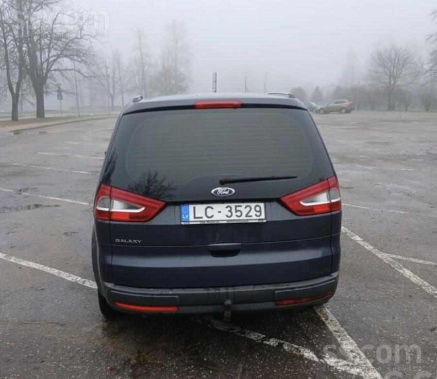 Grey Ford Galaxy 2012 in Rezekne, with an engine capacity of 1.60 L and mileage of 441 thousand km for 7200 €, photo 4 on AUTOMOTO.COM.LV