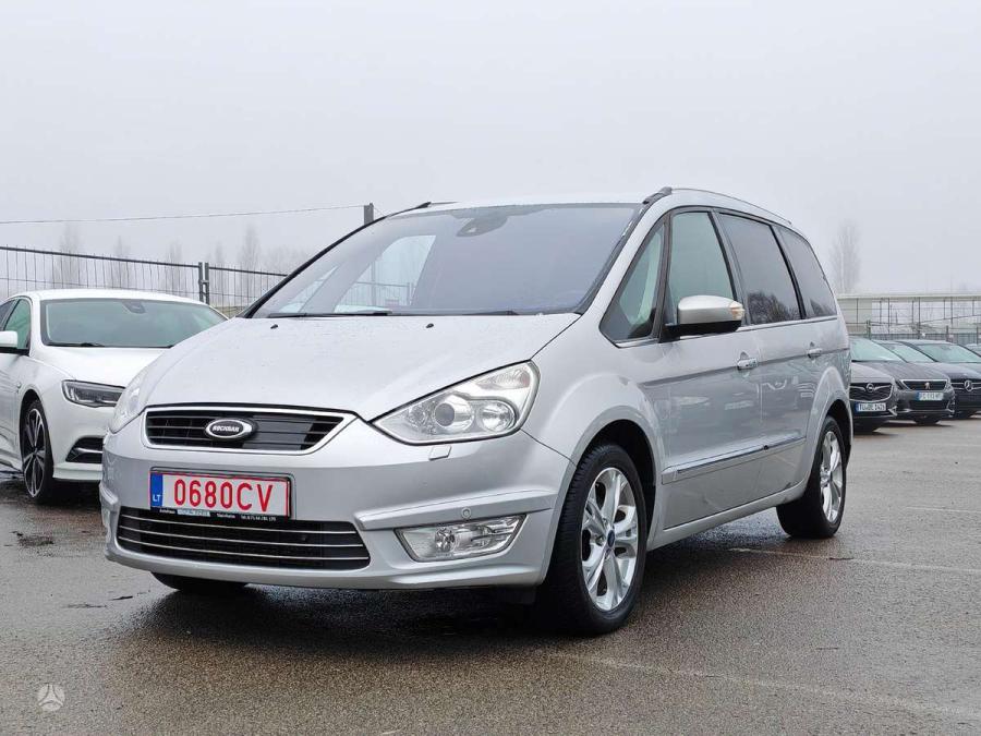 Pelēks Ford Galaxy 2012 Klaipėda, ar dzinēja tilpumu 2.18 L un nobraukumu 289 tūkst. km par 5999 €, foto 1 vietnē AUTOMOTO.COM.LV