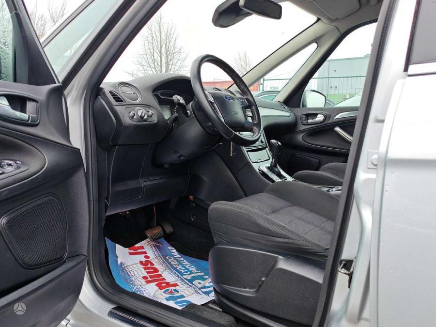 Pelēks Ford Galaxy 2012 Klaipėda, ar dzinēja tilpumu 2.18 L un nobraukumu 289 tūkst. km par 5999 €, foto 18 vietnē AUTOMOTO.COM.LV