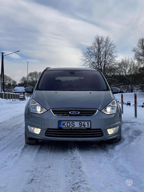 Grey Ford Galaxy 2012 in Vilnius, with an engine capacity of 2.00 L and mileage of 248 thousand km for 5800 €, photo 1 on AUTOMOTO.COM.LV