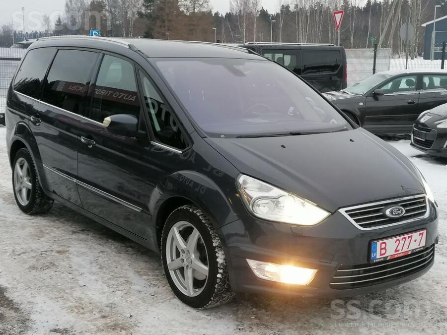 Grey Ford Galaxy 2012 in Valmiera, with an engine capacity of 2.00 L and mileage of 310 thousand km for 5550 €, photo 4 on AUTOMOTO.COM.LV