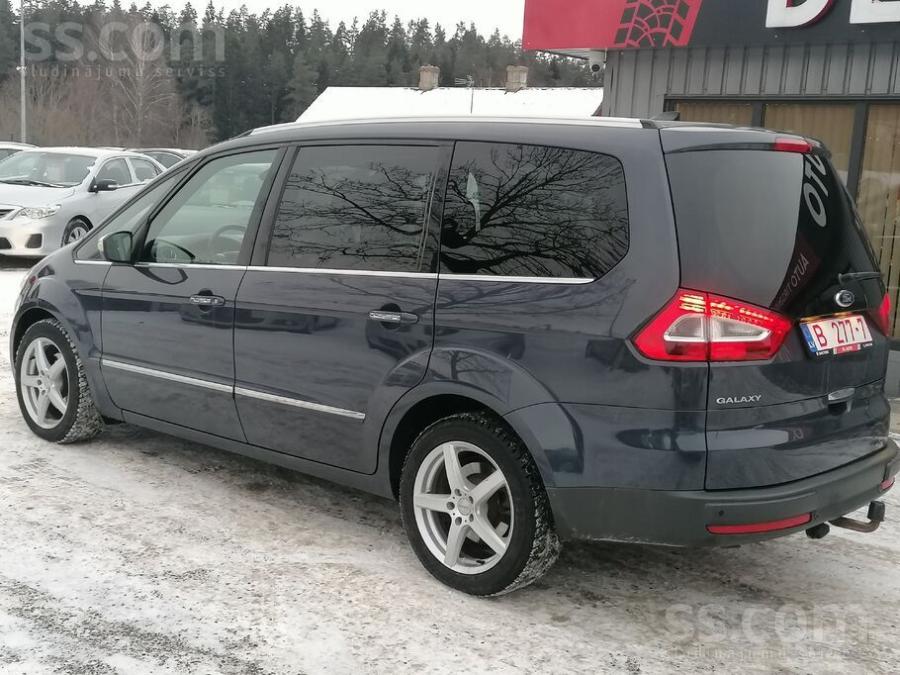 Grey Ford Galaxy 2012 in Valmiera, with an engine capacity of 2.00 L and mileage of 310 thousand km for 5550 €, photo 8 on AUTOMOTO.COM.LV