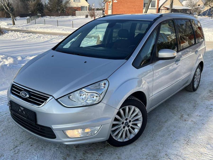 Grey Ford Galaxy 2014 in Vilnius, with an engine capacity of 2.00 L and mileage of 248 thousand km for 5999 €, photo 1 on AUTOMOTO.COM.LV