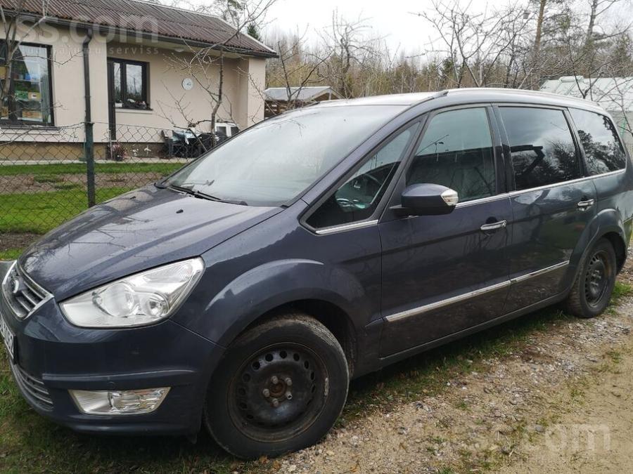 Pelēks Ford Galaxy 2014 Rīga, ar dzinēja tilpumu 1.90 L un nobraukumu 188 tūkst. km par 4500 €, foto 1 vietnē AUTOMOTO.COM.LV