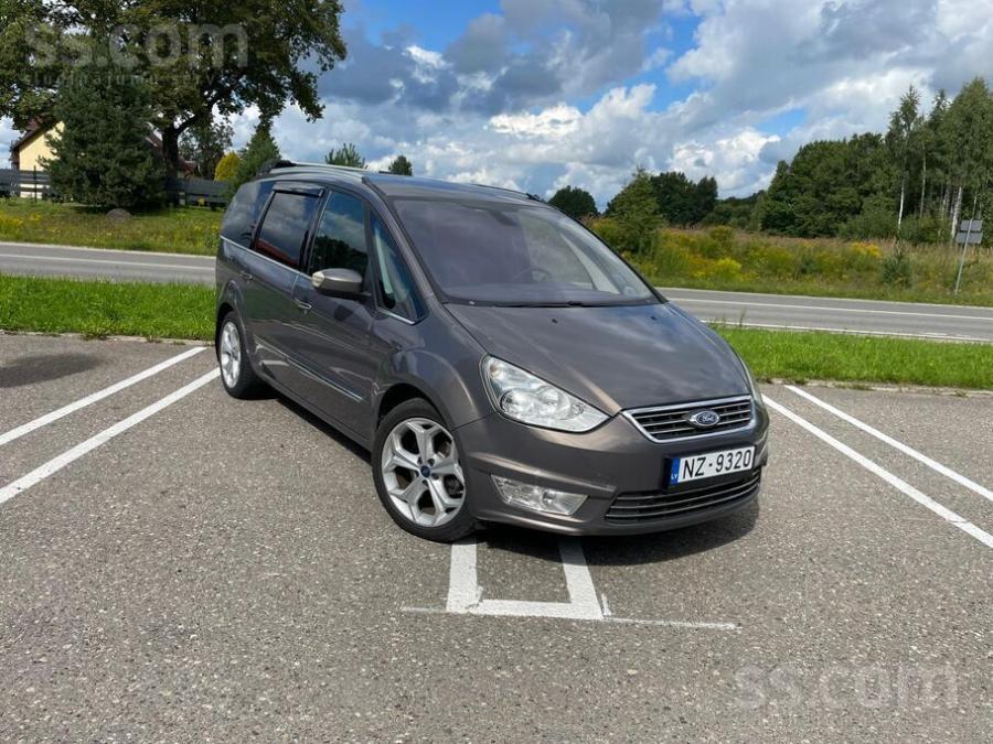 Grey Ford Galaxy 2014 in Valmiera, with an engine capacity of 2.00 L and mileage of 188 thousand km for 6000 €, photo 1 on AUTOMOTO.COM.LV