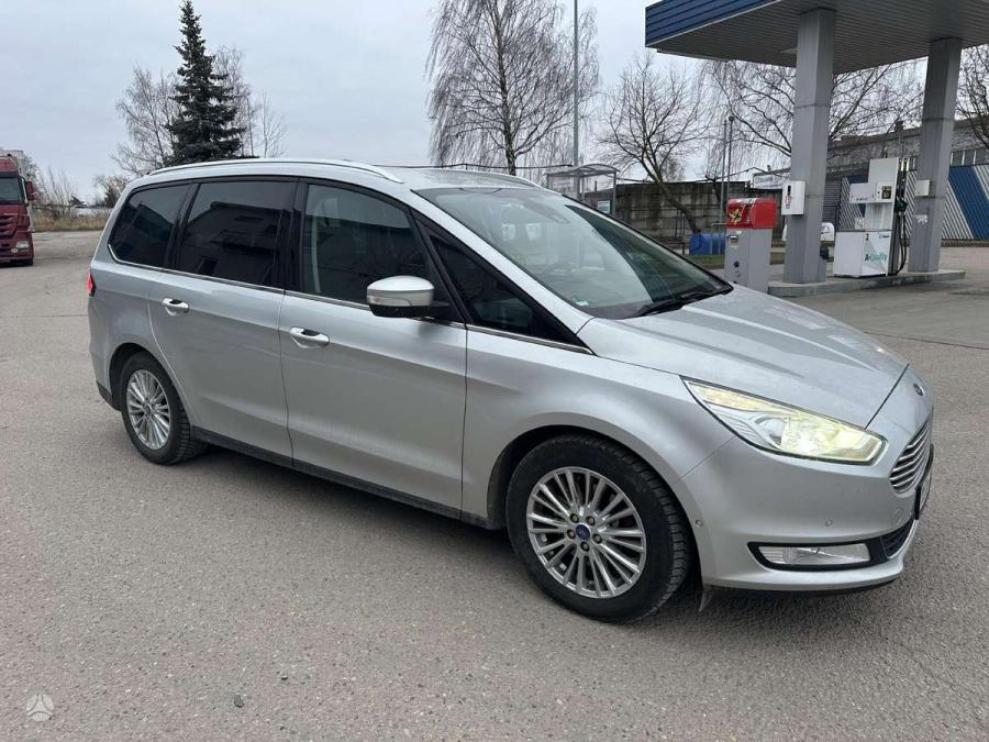 Grey Ford Galaxy 2015 in Kaunas, with an engine capacity of 2.00 L and mileage of 343 thousand km for 8200 €, photo 5 on AUTOMOTO.COM.LV