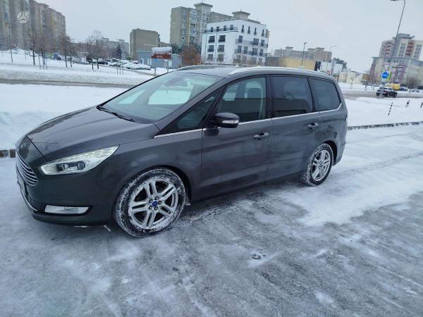 Grey Ford Galaxy 2015 in Kaunas, with an engine capacity of 2.00 L and mileage of 335 thousand km for 7700 €, photo 1 on AUTOMOTO.COM.LV