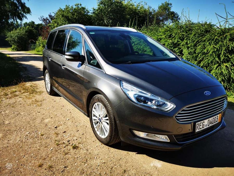Pelēks Ford Galaxy 2015 Rokiškis, ar dzinēja tilpumu 2.00 L un nobraukumu 234 tūkst. km par 9600 €, foto 4 vietnē AUTOMOTO.COM.LV