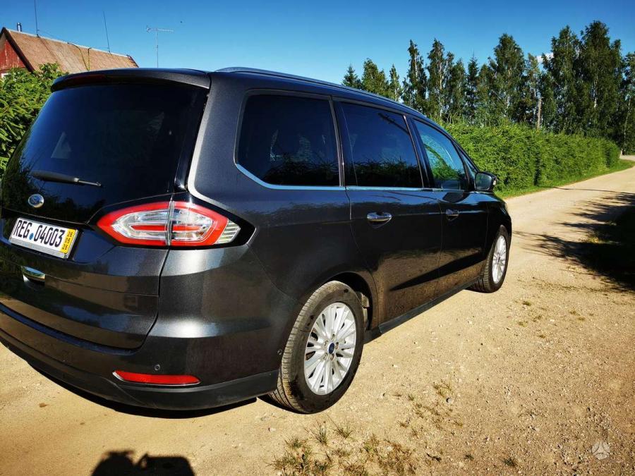 Pelēks Ford Galaxy 2015 Rokiškis, ar dzinēja tilpumu 2.00 L un nobraukumu 234 tūkst. km par 9600 €, foto 6 vietnē AUTOMOTO.COM.LV