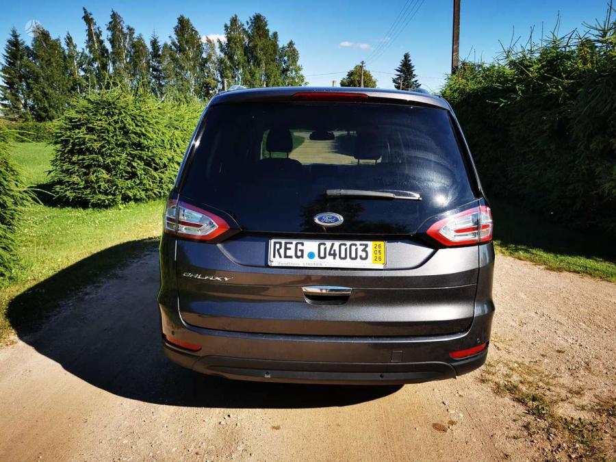 Pelēks Ford Galaxy 2015 Rokiškis, ar dzinēja tilpumu 2.00 L un nobraukumu 234 tūkst. km par 9600 €, foto 7 vietnē AUTOMOTO.COM.LV