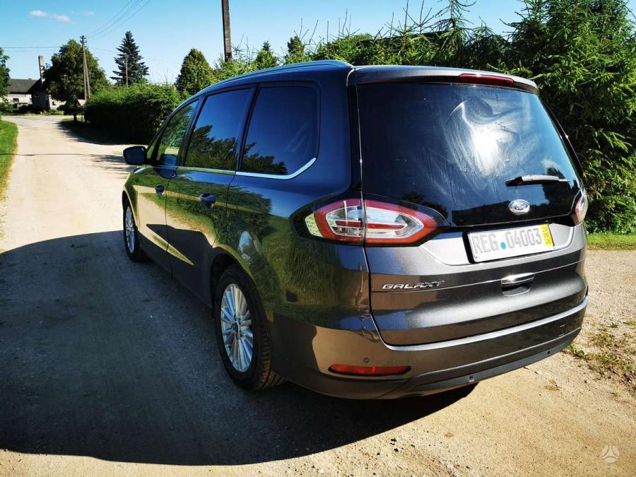 Pelēks Ford Galaxy 2015 Rokiškis, ar dzinēja tilpumu 2.00 L un nobraukumu 234 tūkst. km par 9600 €, foto 8 vietnē AUTOMOTO.COM.LV