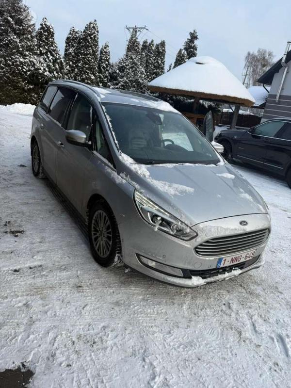 Pelēks Ford Galaxy 2016 Viļņa, ar dzinēja tilpumu 2.00 L un nobraukumu 246 tūkst. km par 8350 €, foto 1 vietnē AUTOMOTO.COM.LV