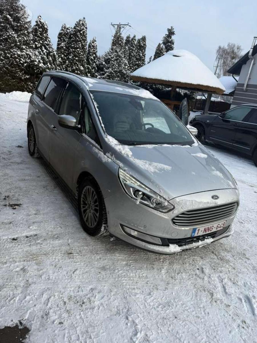 Pelēks Ford Galaxy 2016 Viļņa, ar dzinēja tilpumu 2.00 L un nobraukumu 246 tūkst. km par 8350 €, foto 1 vietnē AUTOMOTO.COM.LV