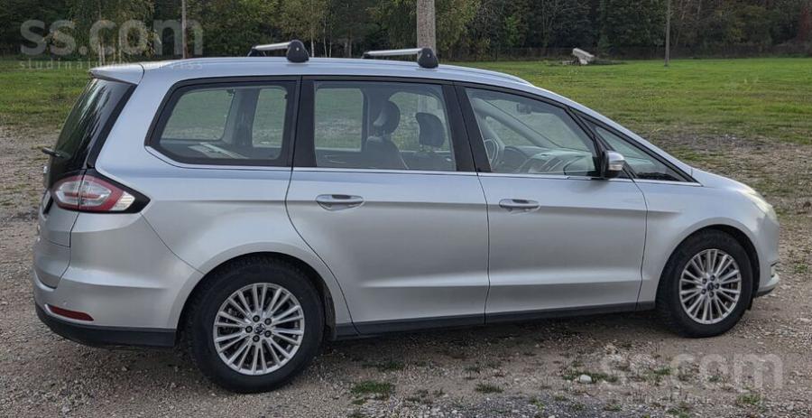 Grey Ford Galaxy 2016 in Riga, with an engine capacity of 2.00 L and mileage of 272 thousand km for 7100 €, photo 1 on AUTOMOTO.COM.LV