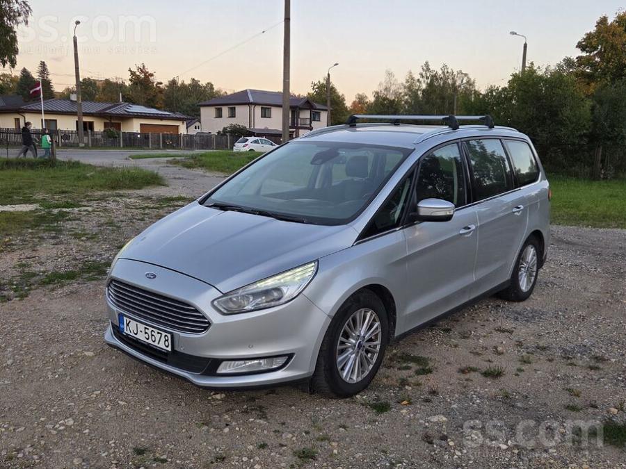 Grey Ford Galaxy 2016 in Riga, with an engine capacity of 2.00 L and mileage of 272 thousand km for 7100 €, photo 5 on AUTOMOTO.COM.LV